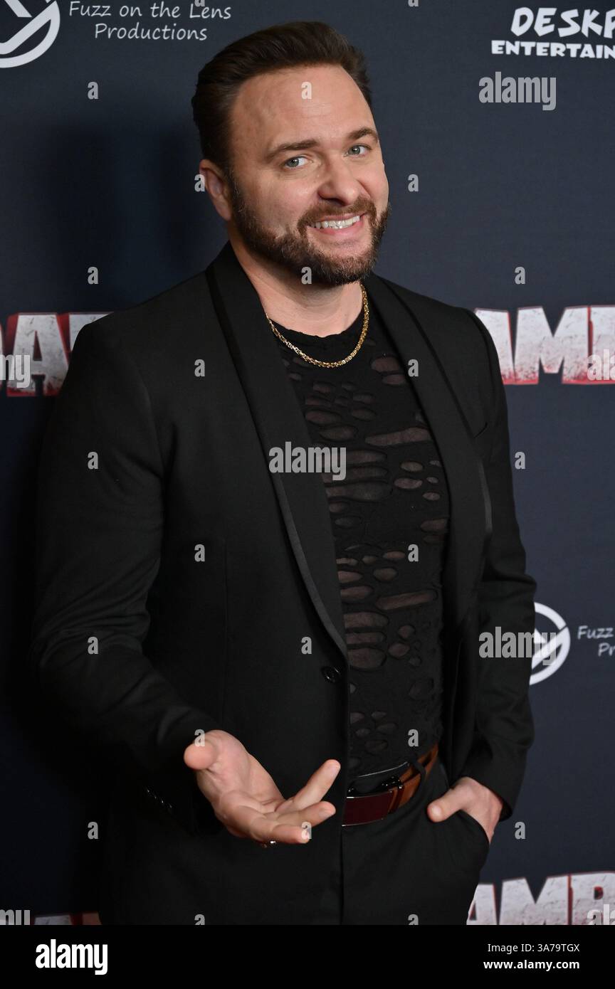 Hollywood, CA USA - March 26, 2025: Chris Moss attends the premiere of ...