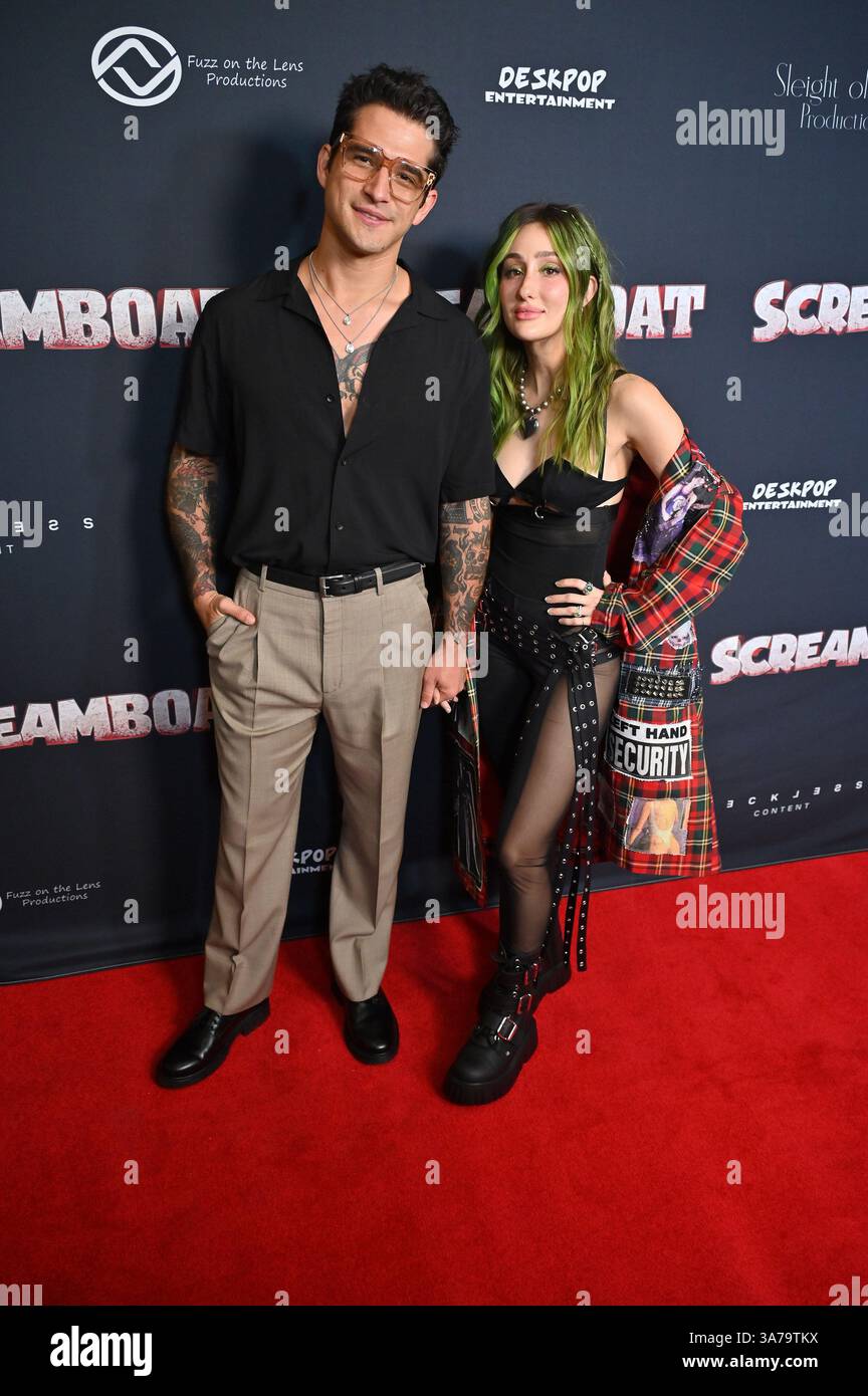 Hollywood, CA USA - March 26, 2025: Tyler Posey, Phem attends the ...