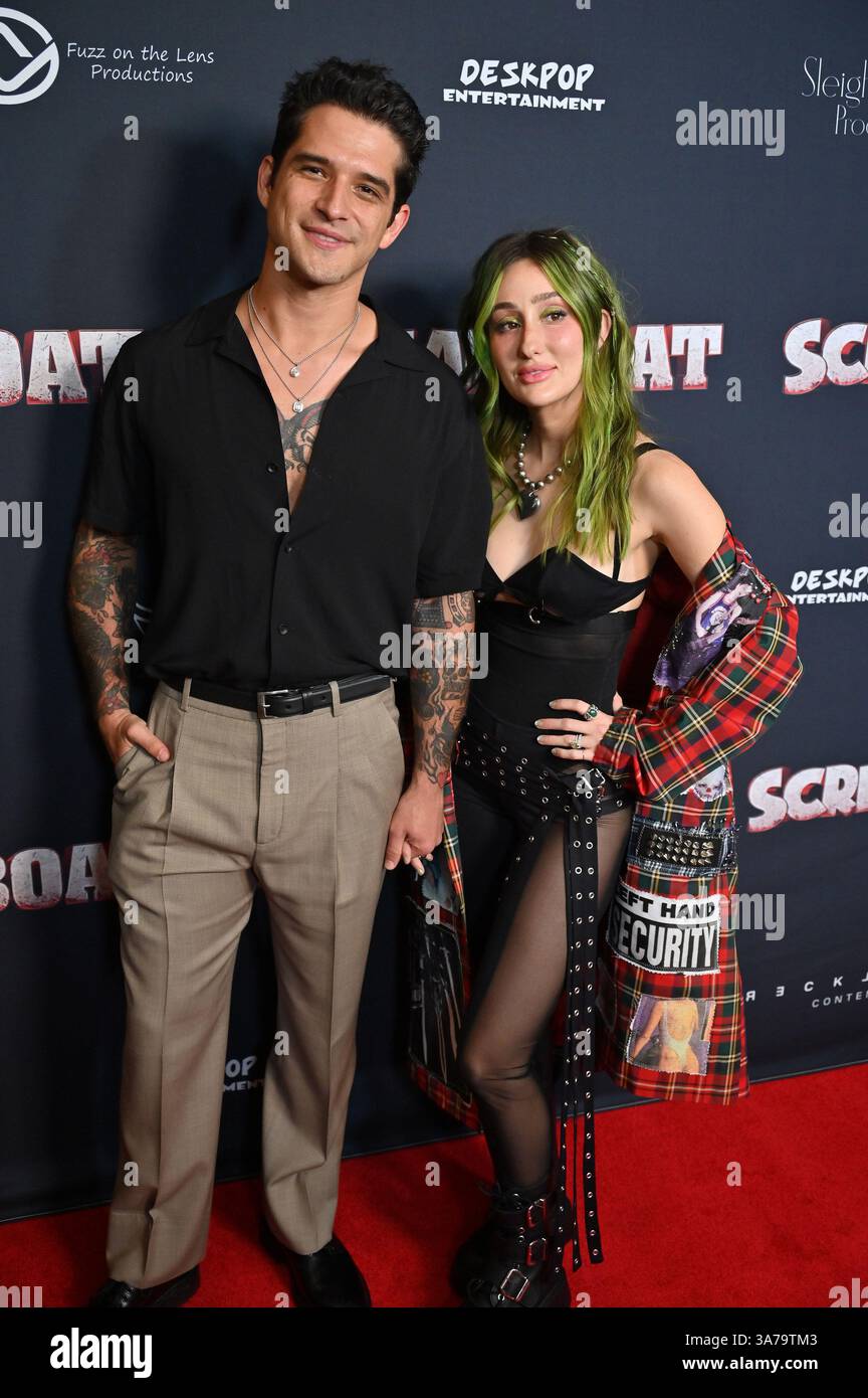 Hollywood, CA USA - March 26, 2025: Tyler Posey, Phem attends the ...