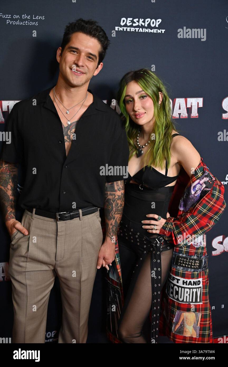 Hollywood, CA USA - March 26, 2025: Tyler Posey, Phem attends the ...