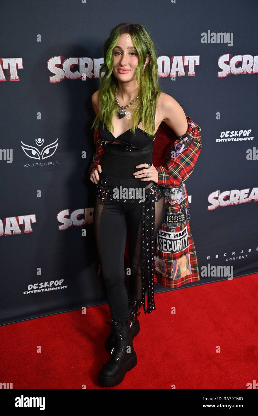 Hollywood, CA USA - March 26, 2025: Phem attends the premiere of the ...