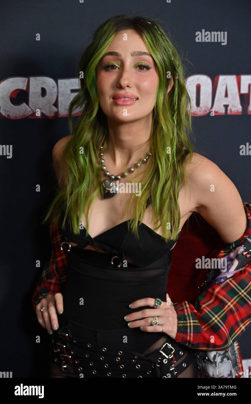 Hollywood, CA USA - March 26, 2025: Phem attends the premiere of the ...