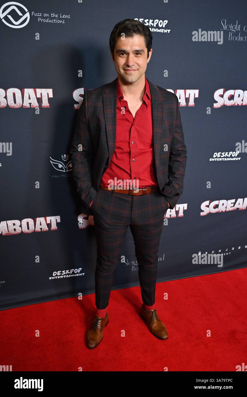 Hollywood, CA USA - March 26, 2025: Jesse Posey attends the premiere of ...