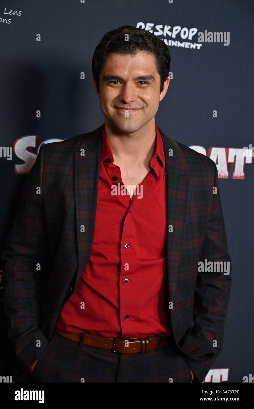Hollywood, CA USA - March 26, 2025: Jesse Posey attends the premiere of ...