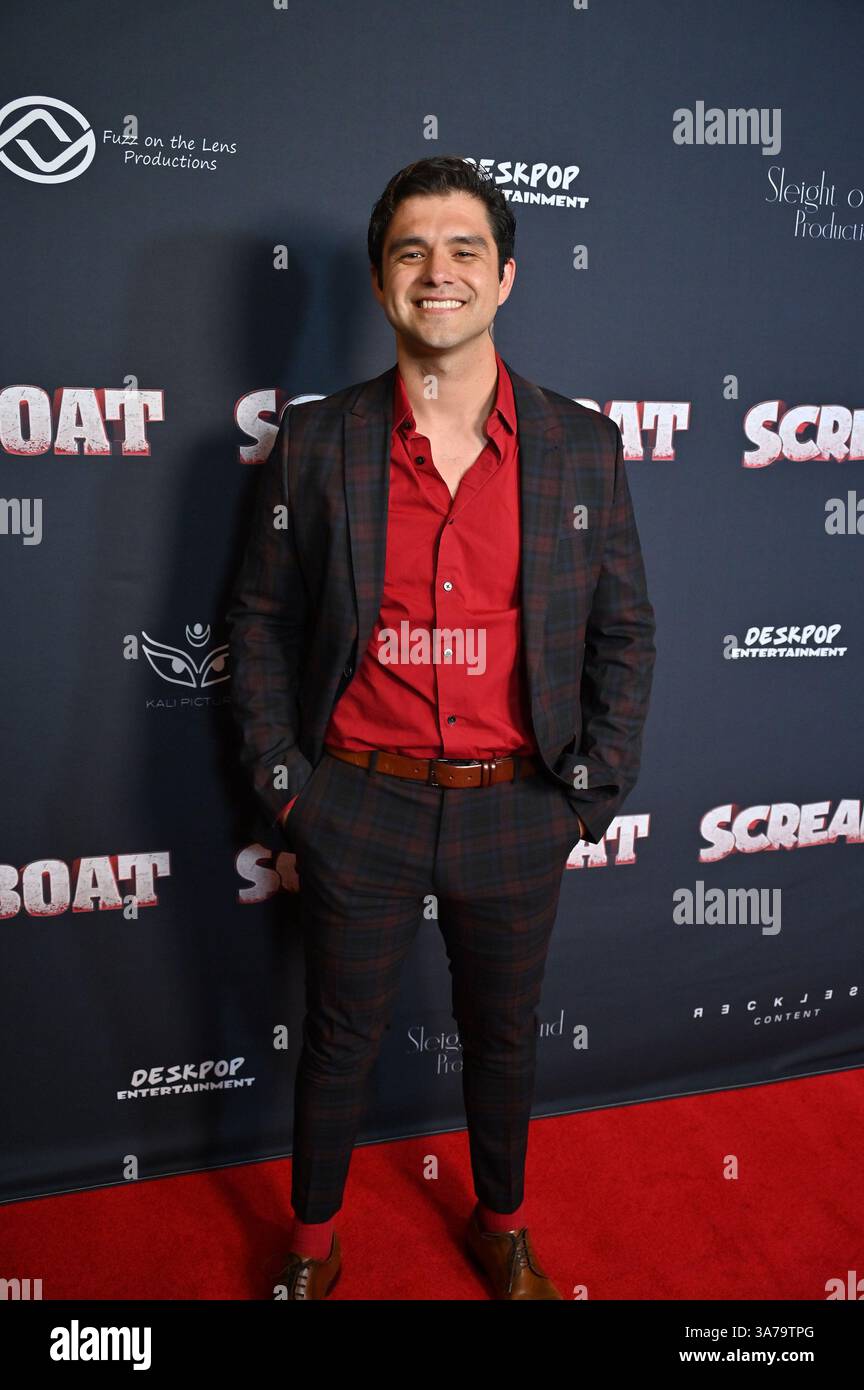 Hollywood, CA USA - March 26, 2025: Jesse Posey attends the premiere of ...