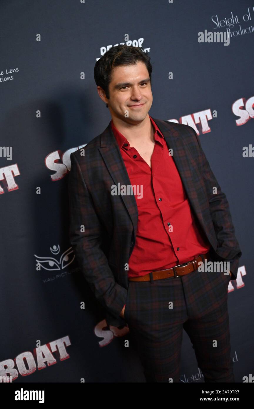 Hollywood, CA USA - March 26, 2025: Jesse Posey attends the premiere of ...