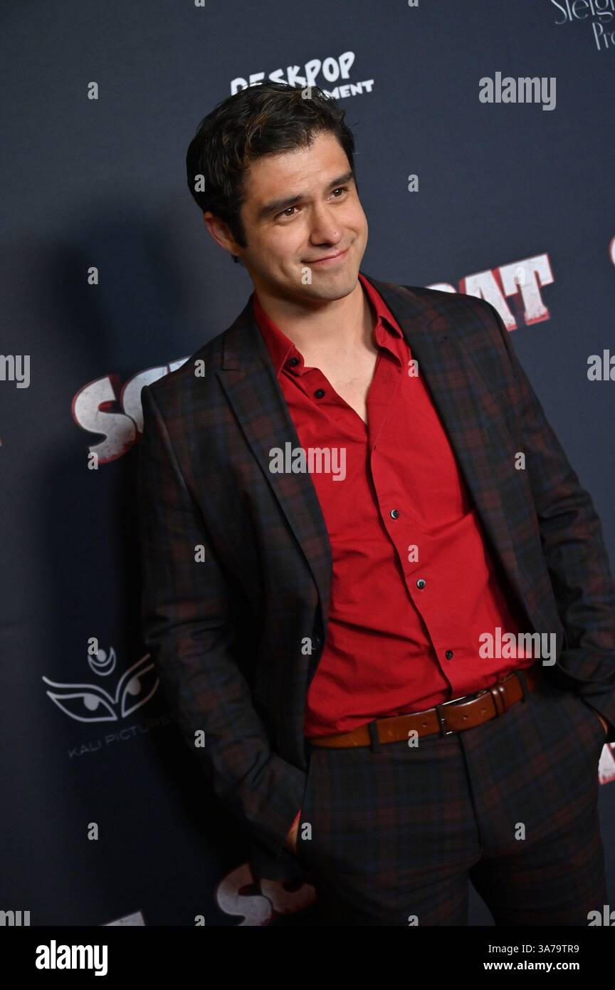 Hollywood, CA USA - March 26, 2025: Jesse Posey attends the premiere of ...