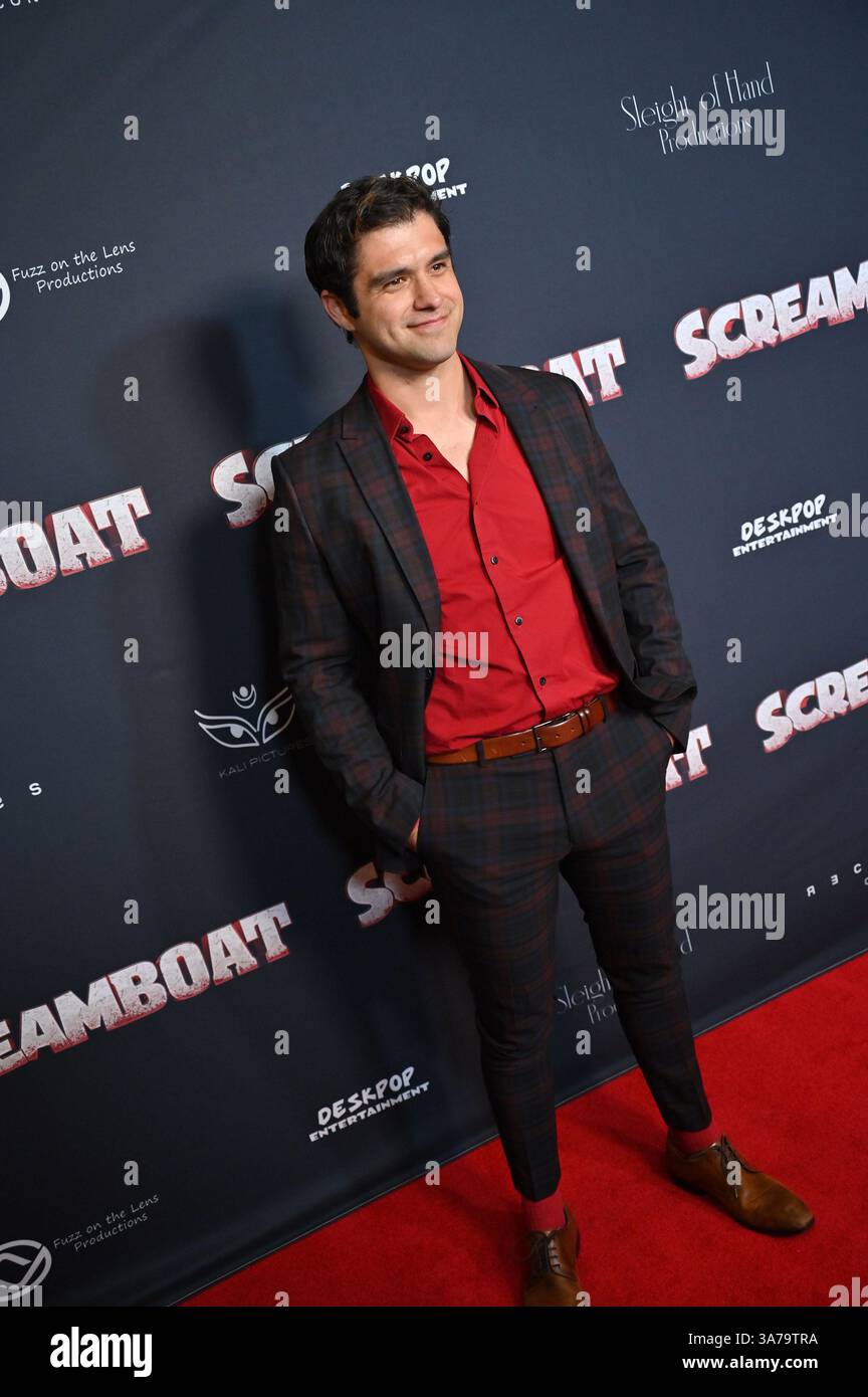 Hollywood, CA USA - March 26, 2025: Jesse Posey attends the premiere of ...