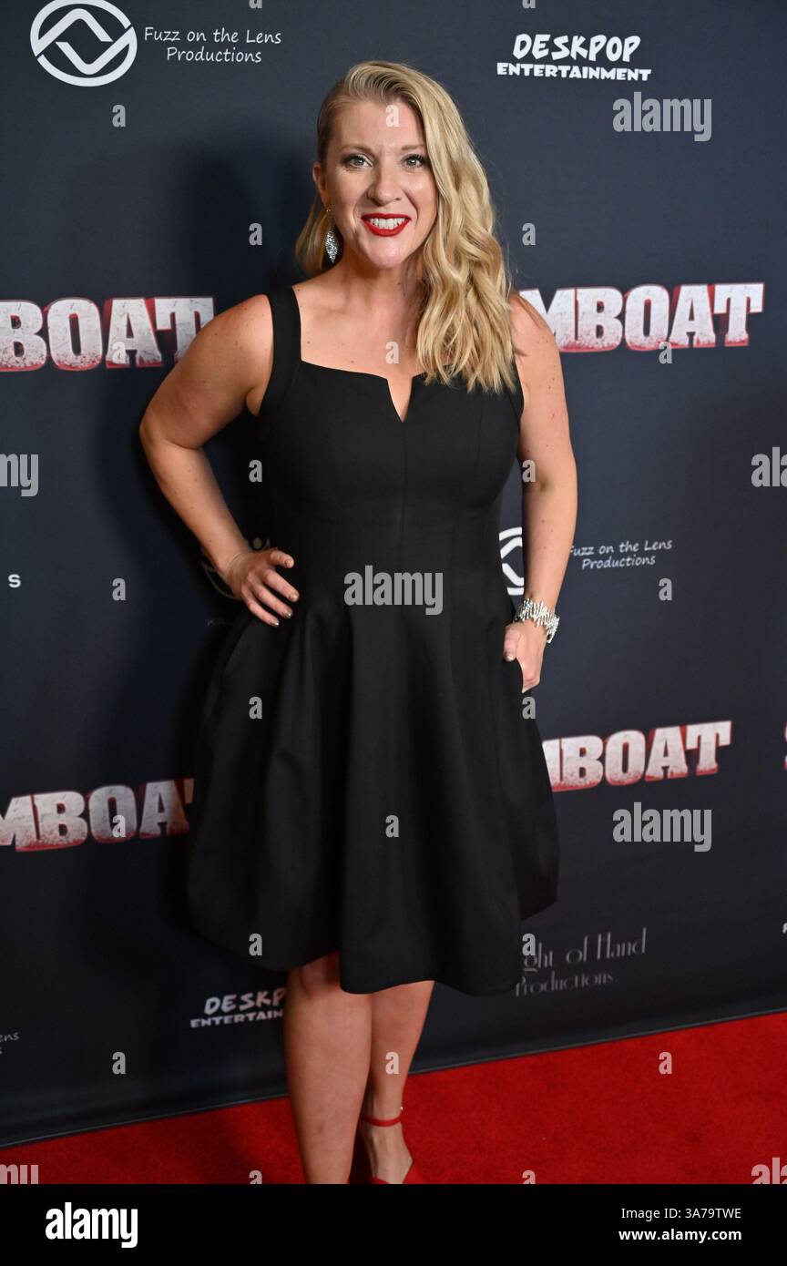 Hollywood, CA USA - March 26, 2025: Amy Schumacher attends the premiere ...