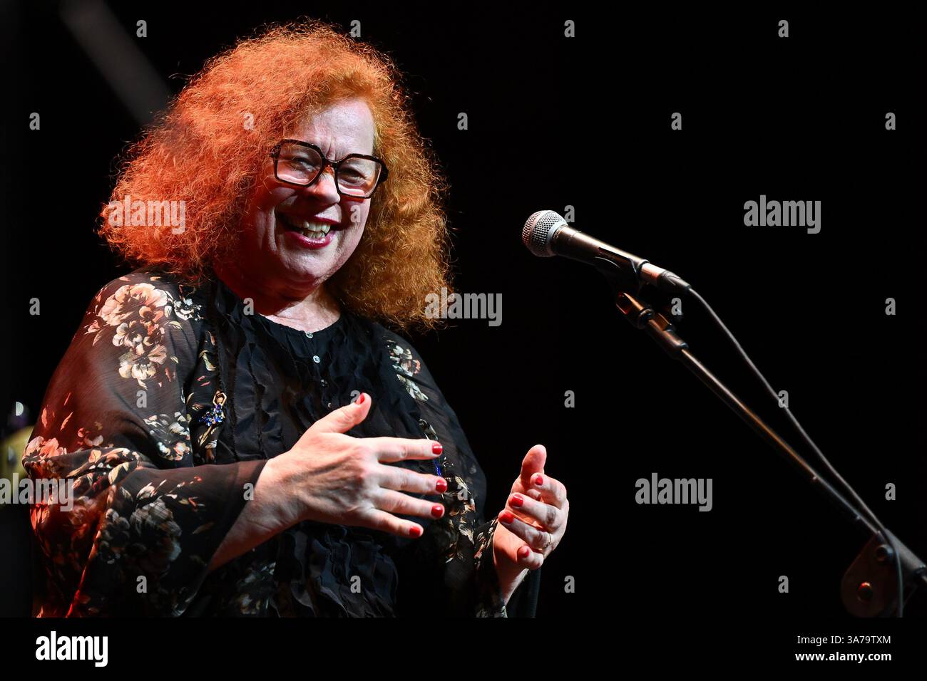 Rome, Italy. 26th Mar, 2025. Sarah Jane Morris performs during The ...