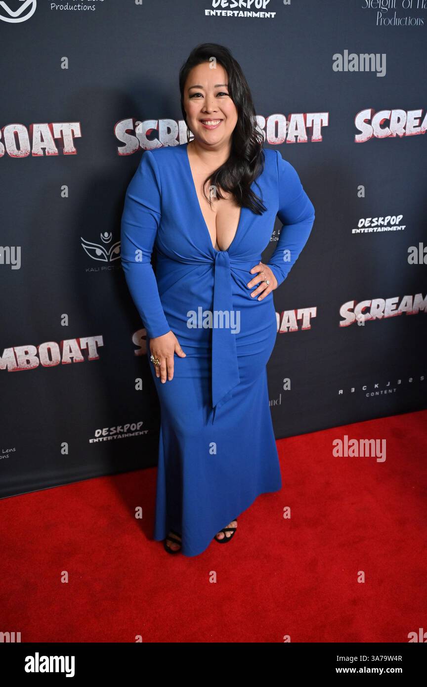 Hollywood, CA USA - March 26, 2025: Ediza Ferris attends the premiere ...