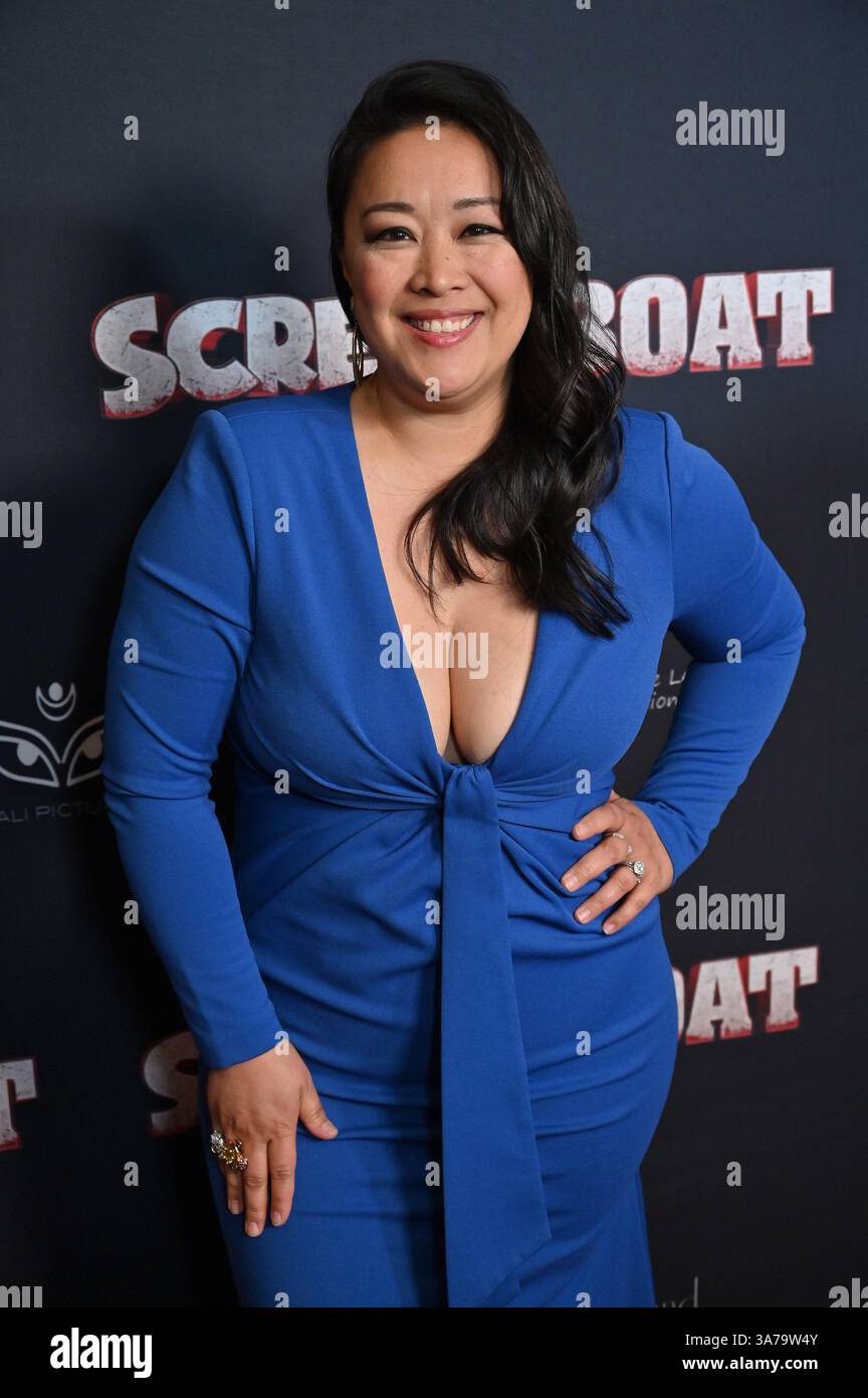 Hollywood, CA USA - March 26, 2025: Ediza Ferris attends the premiere ...