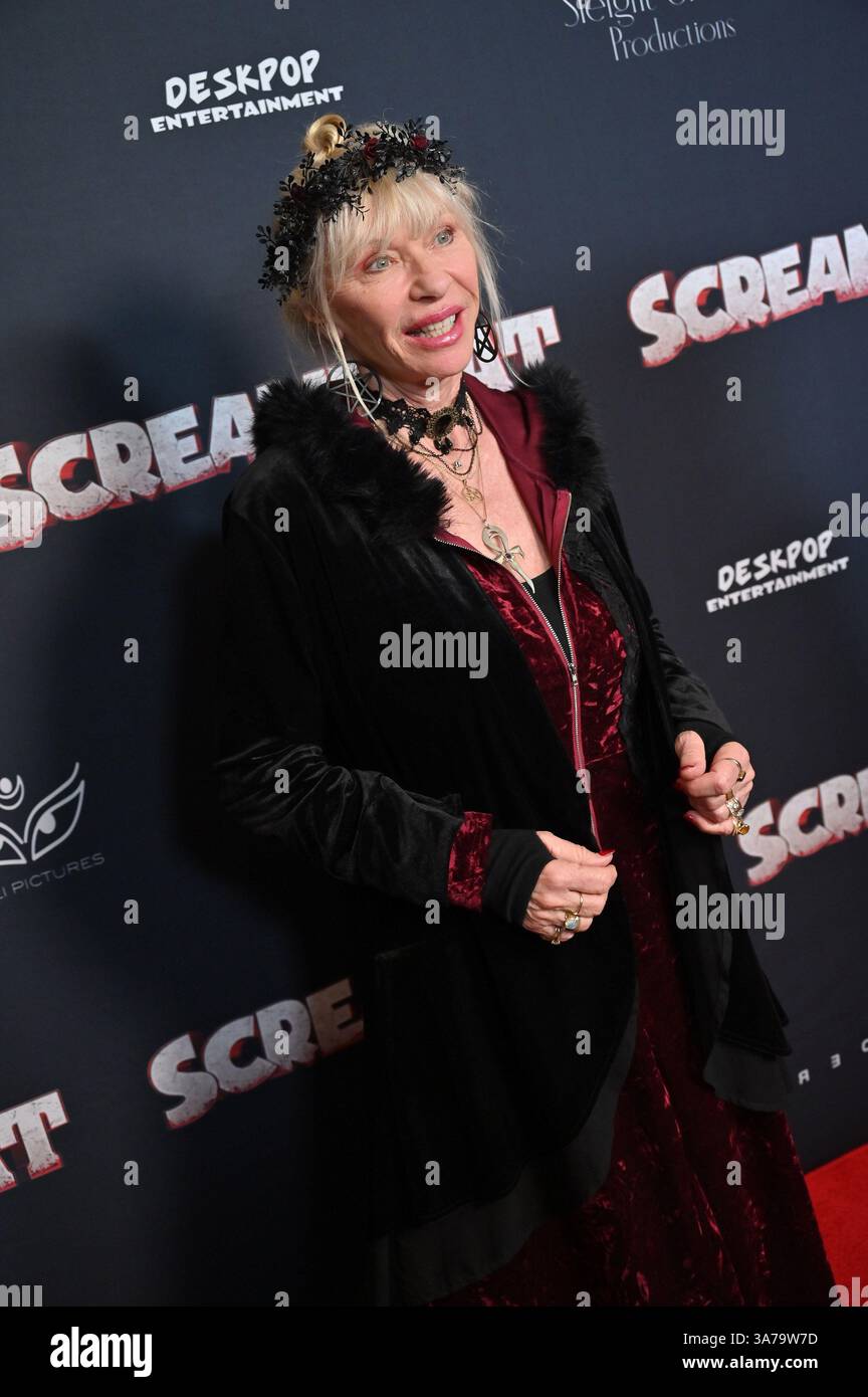 Hollywood, CA USA - March 26, 2025: Patti Negri attends the premiere of ...