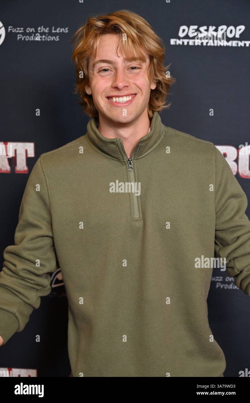 Hollywood, CA USA - March 26, 2025: Ryker Baloun attends the premiere ...