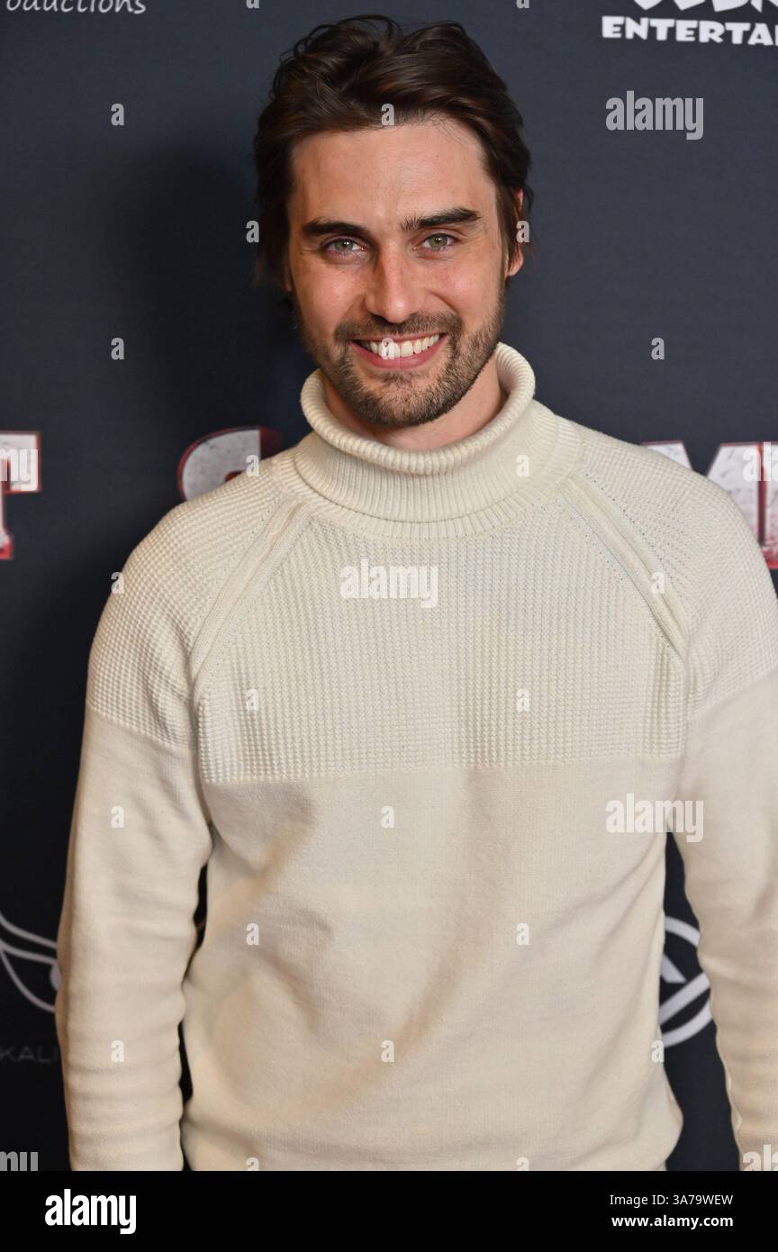 Hollywood, CA USA - March 26, 2025: Stephen Manas attends the premiere ...