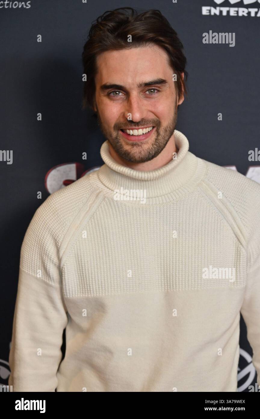 Hollywood, CA USA - March 26, 2025: Stephen Manas attends the premiere ...