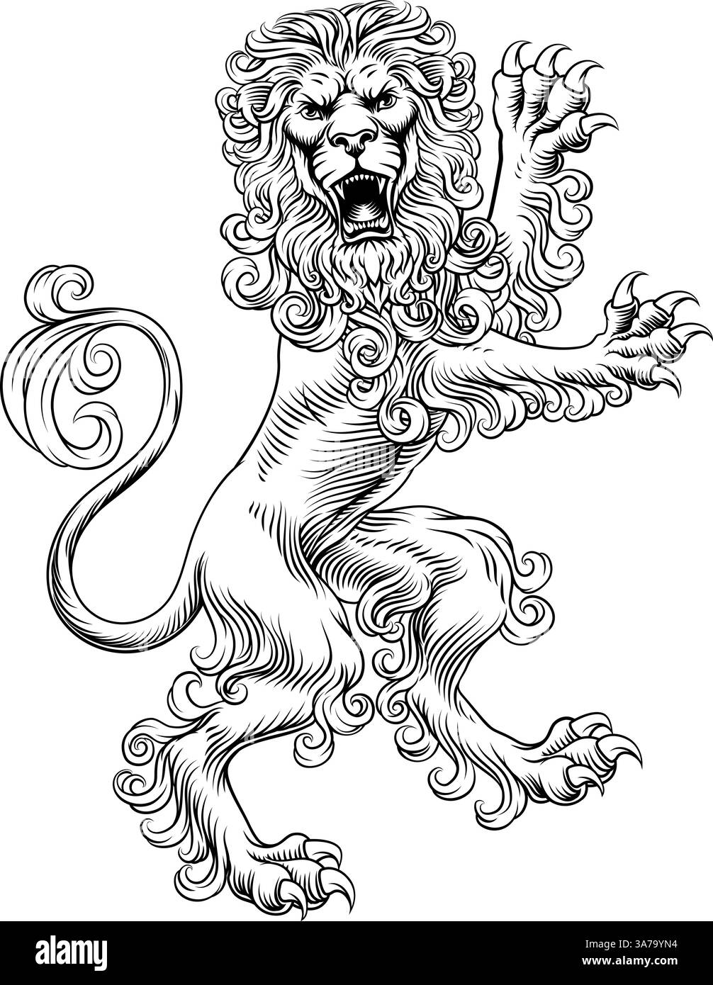 Coats heraldry Black and White Stock Photos & Images - Alamy