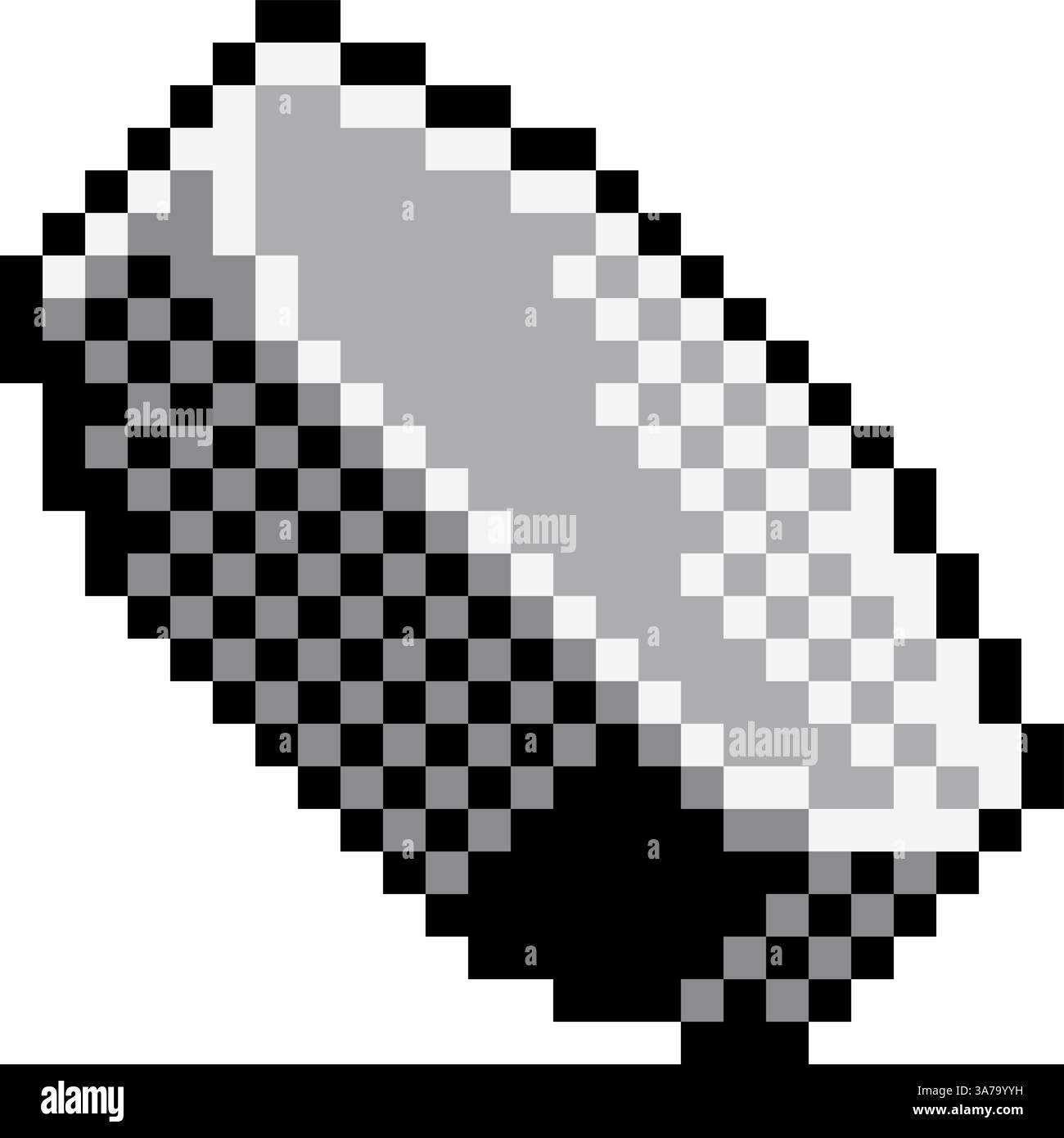 Ice Hockey Puck Pixel Art Sports Icon Stock Vector Image & Art - Alamy