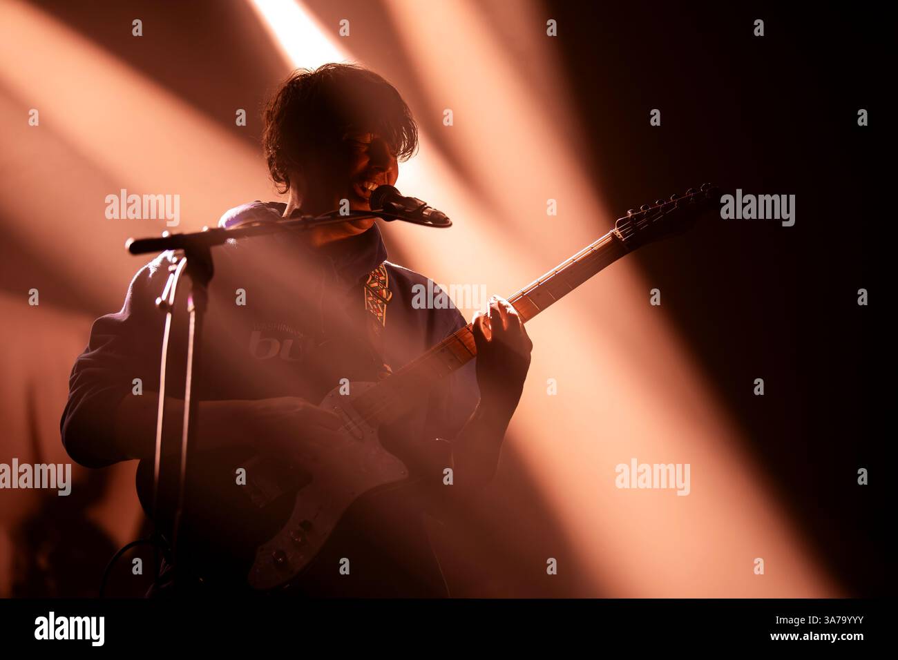 Barcelona, Spain. 2025.03.25. Panda Bear (Noah Lennox) perform on stage ...