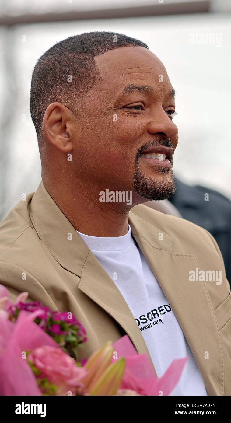 March 25, 2025, Philadelphia, Pa, United States: Will Smith attends ...