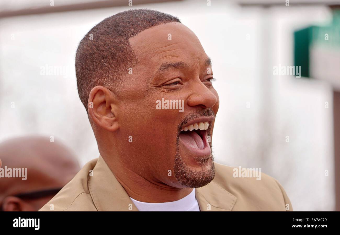 March 25, 2025, Philadelphia, Pa, United States: Will Smith attends ...