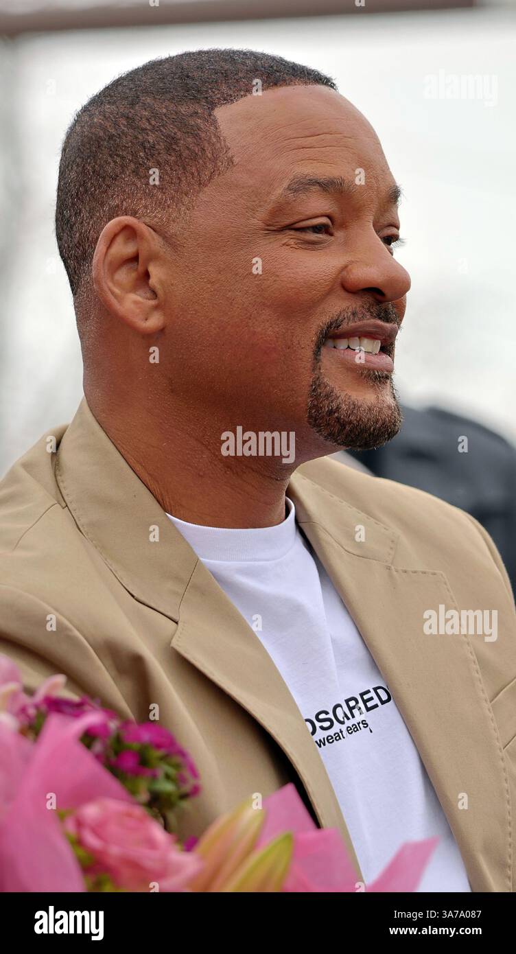 March 25, 2025, Philadelphia, Pa, United States: Will Smith attends ...