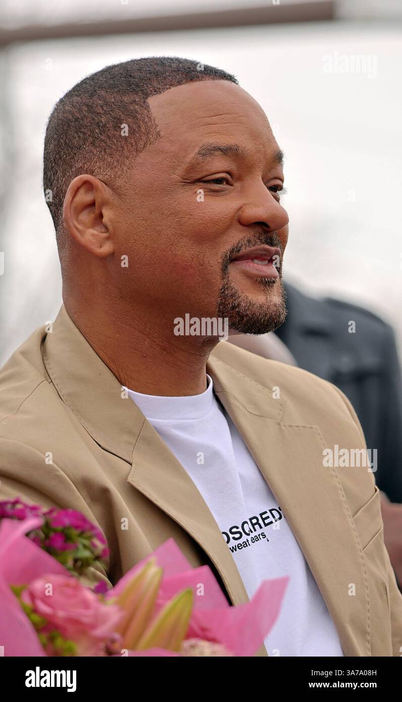 March 25, 2025, Philadelphia, Pa, United States: Will Smith attends ...