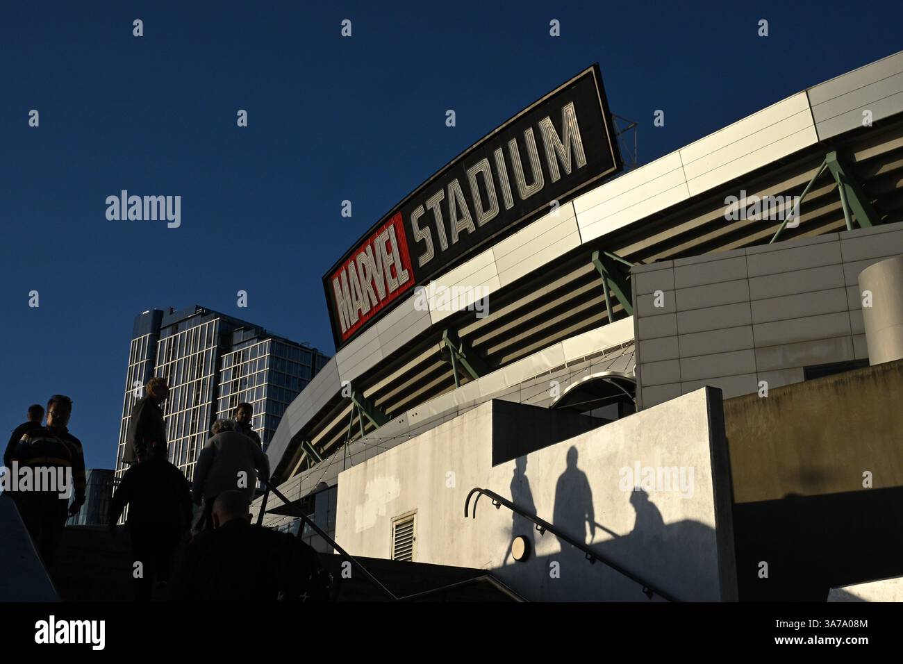 Melbourne, Australia. 27th Mar, 2025. A general view of the exterior ...