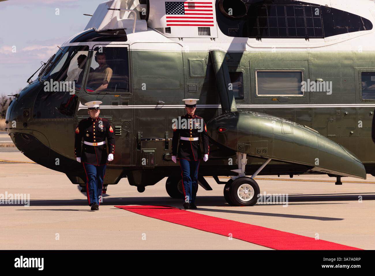 U.S. Marines prepare for the 50th U.S. Vice President JD Vance’s ...