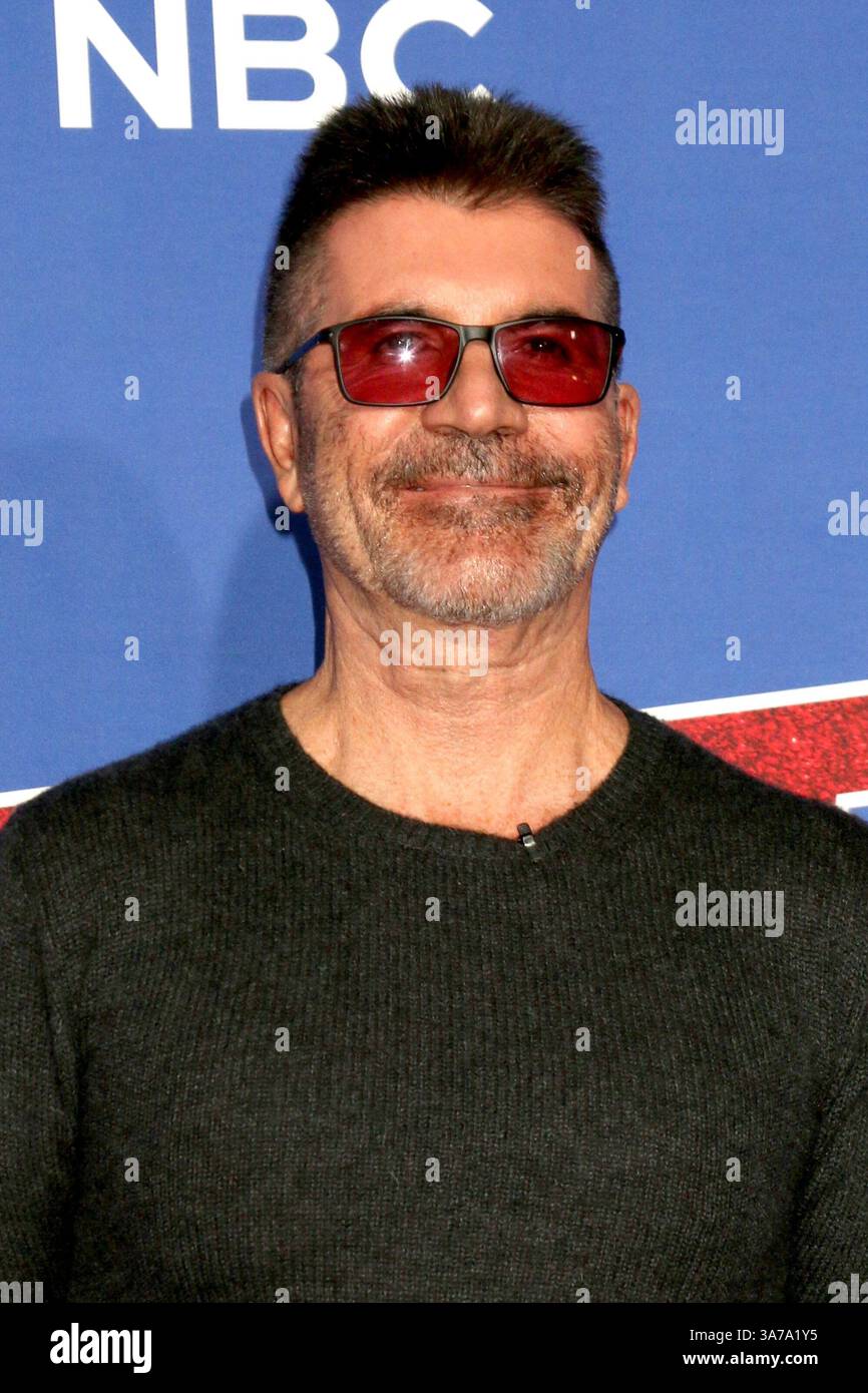Simon Cowell at arrivals for AMERICA'S GOT TALENT Season 20 Red Carpet ...