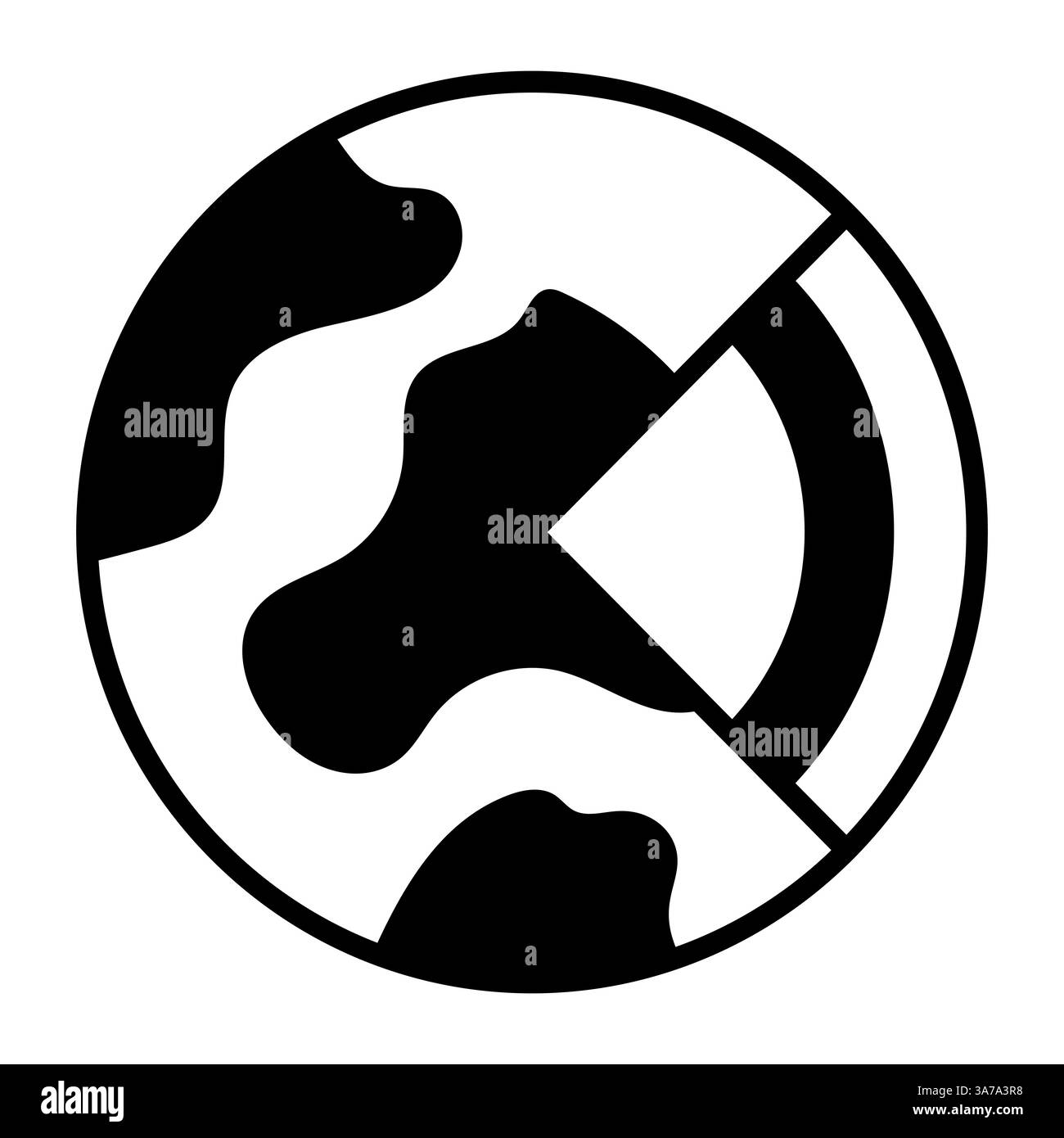 Earth layers vector design in modern style, geology icon in trendy ...