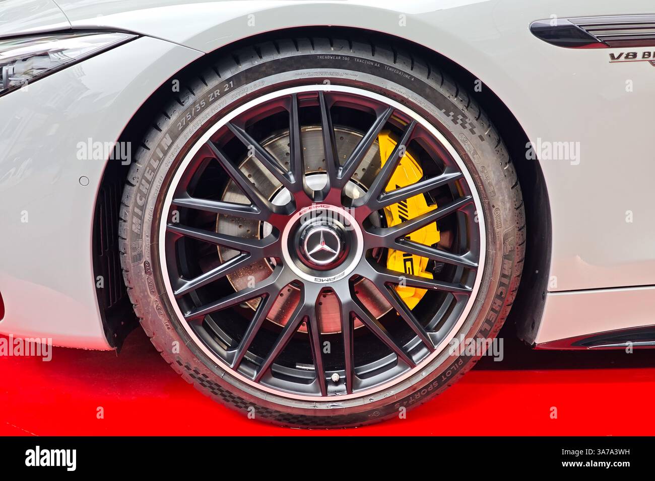 A Mercedes-Benz AMG brand promotion event at Xintiandi Square in ...