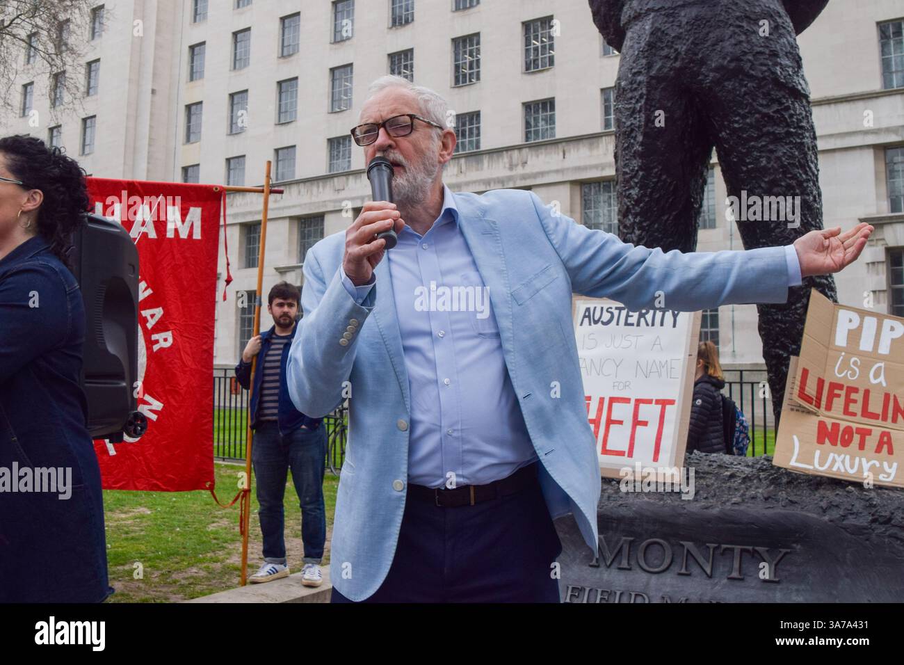London, England, UK. 26th Mar, 2025. Former Labour leader JEREMY CORBYN ...