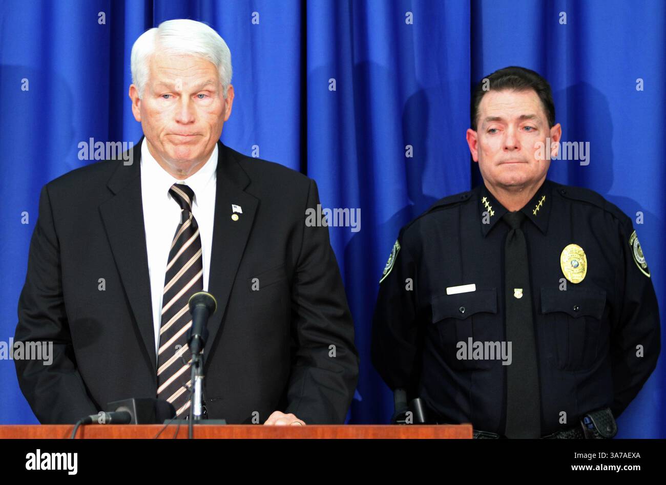 University police chief richard hi-res stock photography and images - Alamy