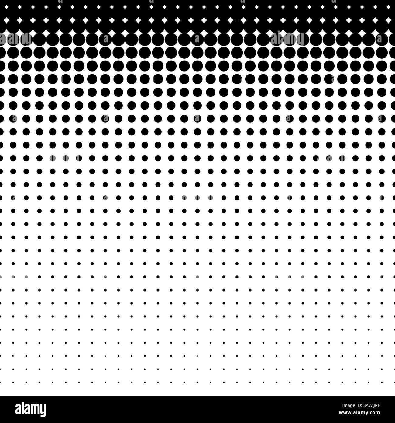 Beautiful seamless vector black dotted pattern on white background ...