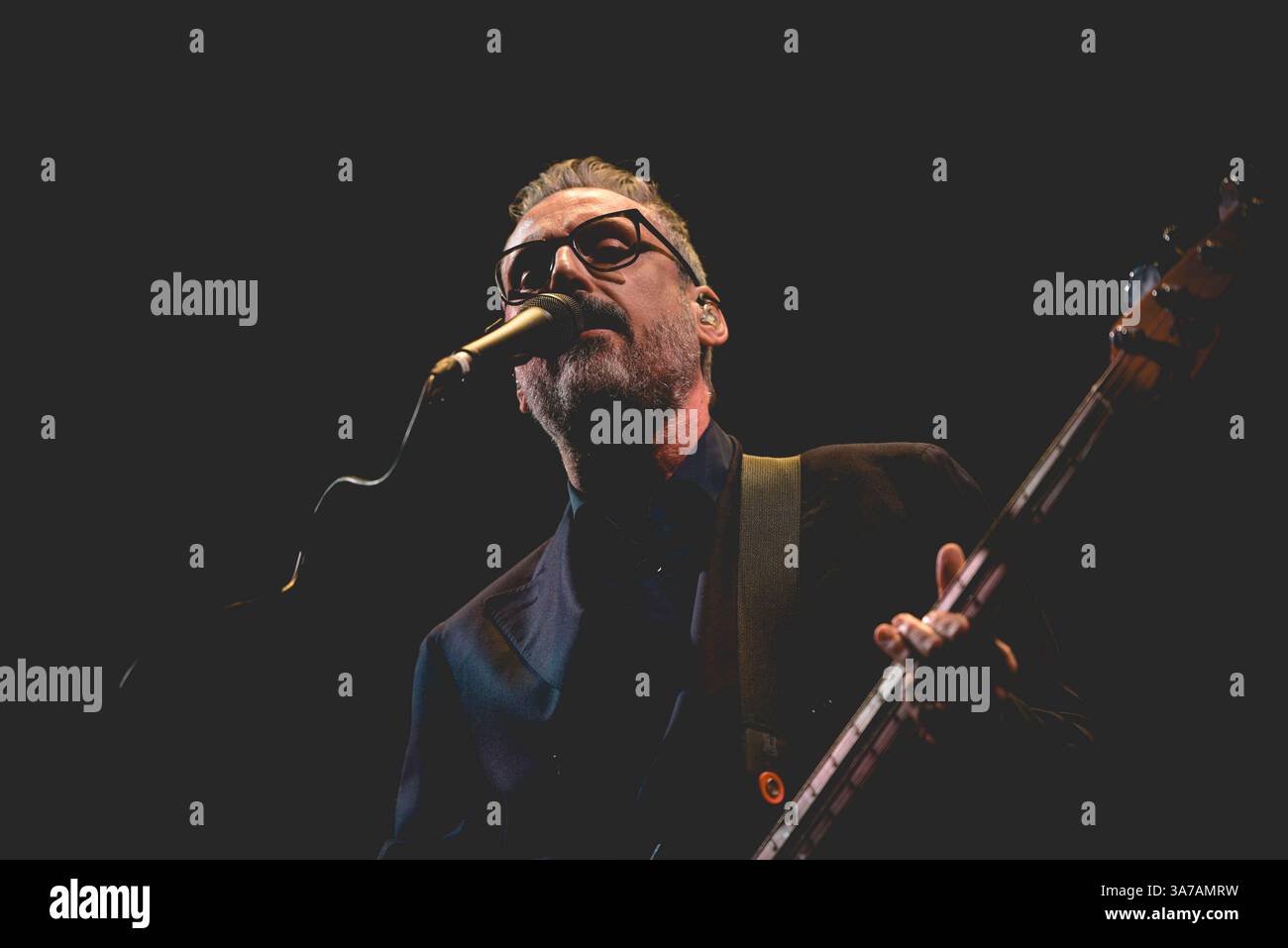 March 26, 2025, Naples, Italy: Italian singer Dario Brunori in art ...