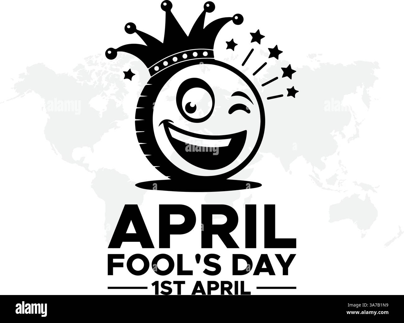 April Fools Day, April fools day. April 01. April fools day vector ...