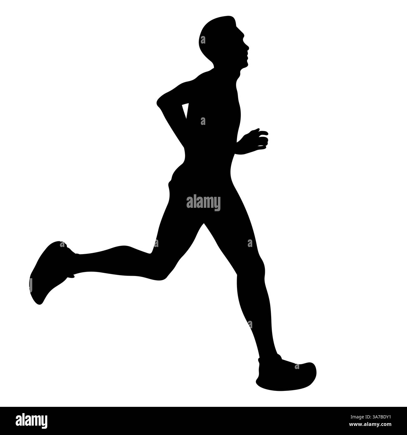 Legs and shoes of runner Black and White Stock Photos & Images - Alamy