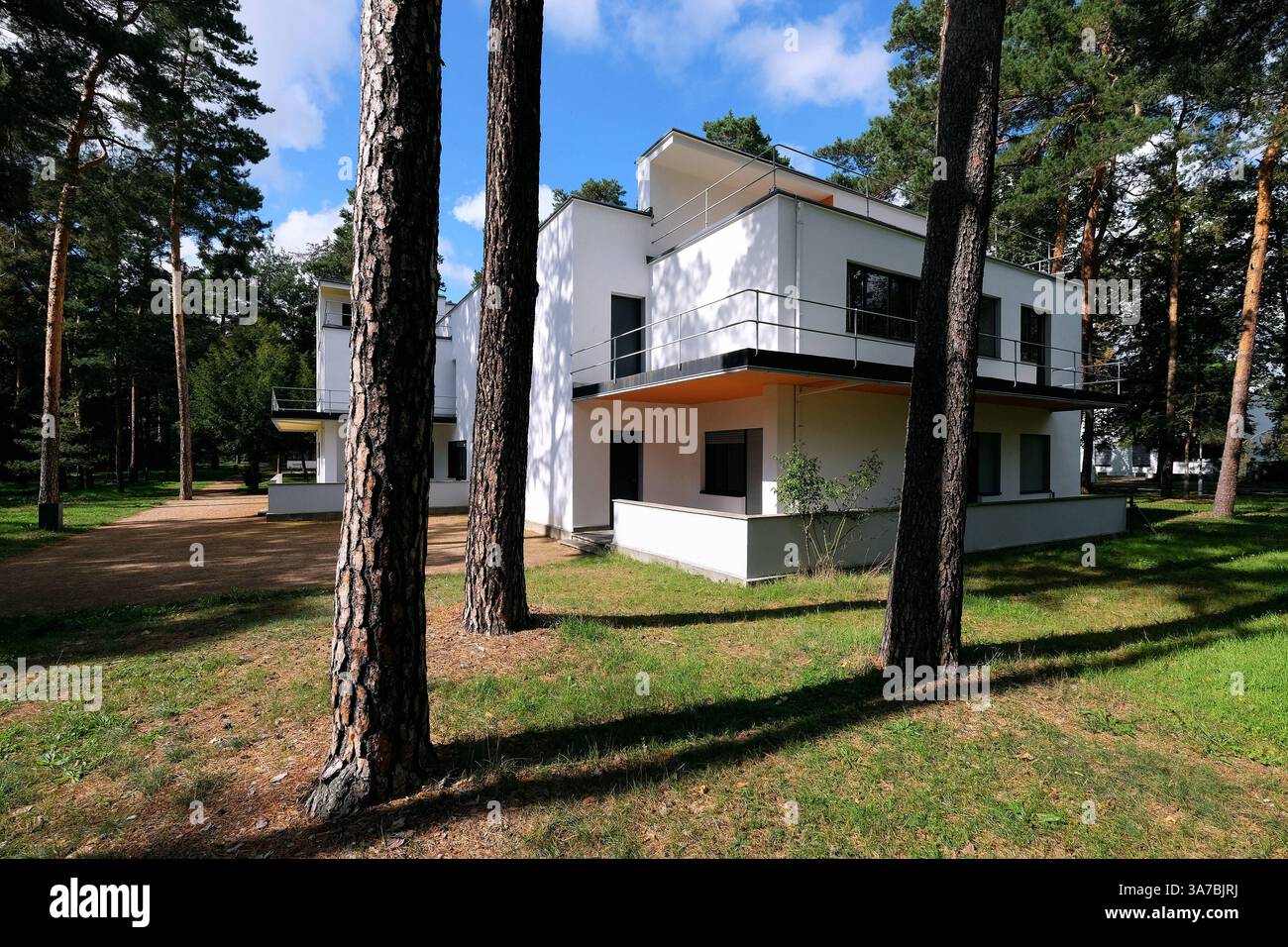 Bauhaus Meisterhäuser, Dessau, Sachsen-Anhalt, Deutschland *** Bauhaus ...