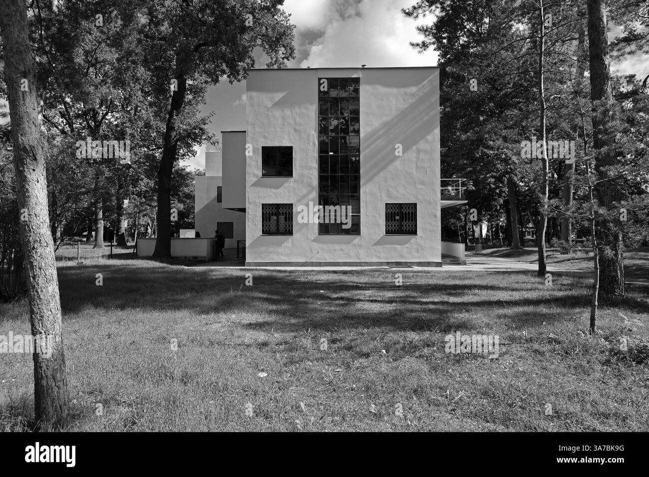 Bauhaus Master Houses, Dessau, Saxony-Anhalt, Germany Stock Photo - Alamy