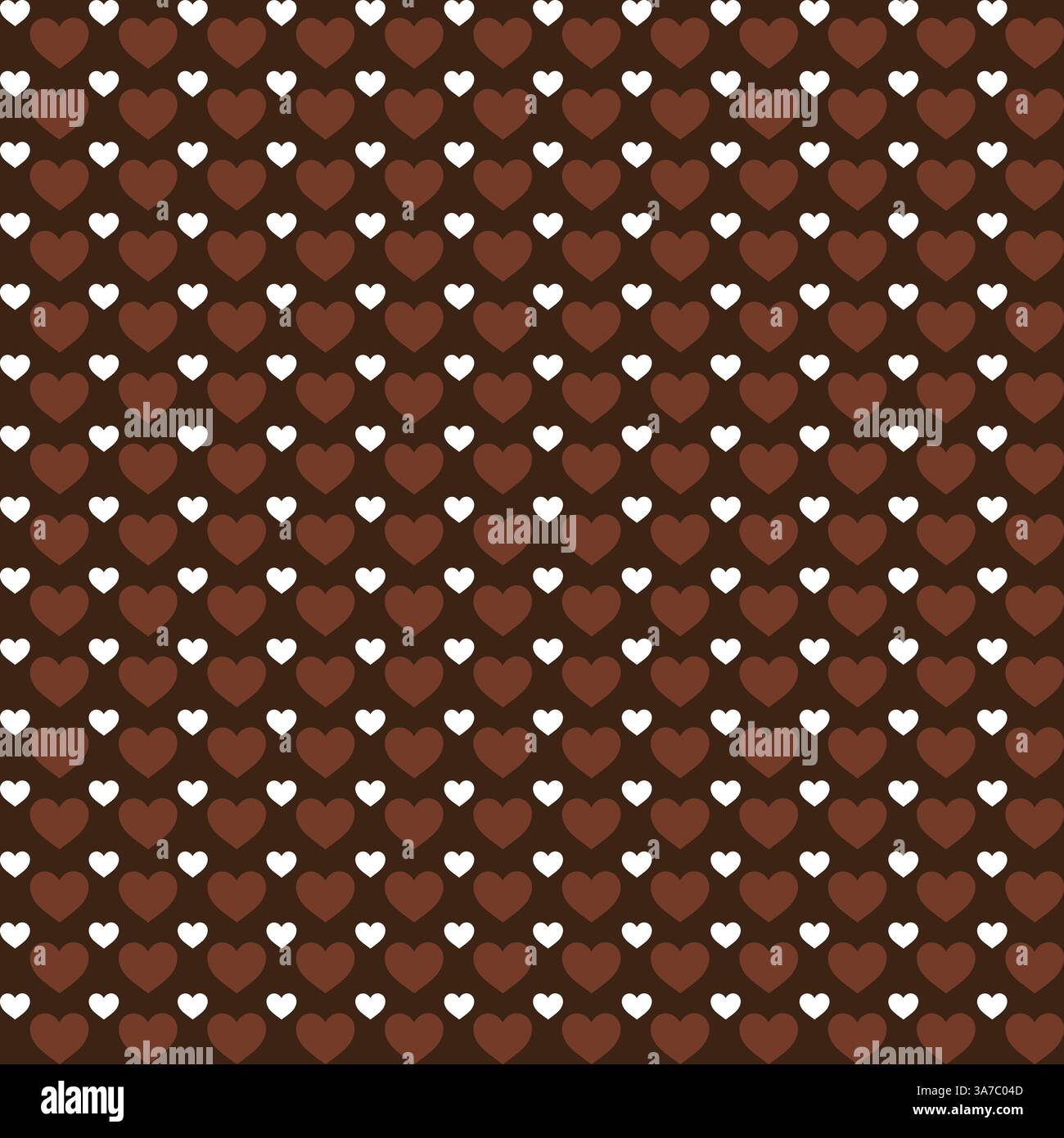 Seamless pattern hearts colors Stock Vector Images - Alamy