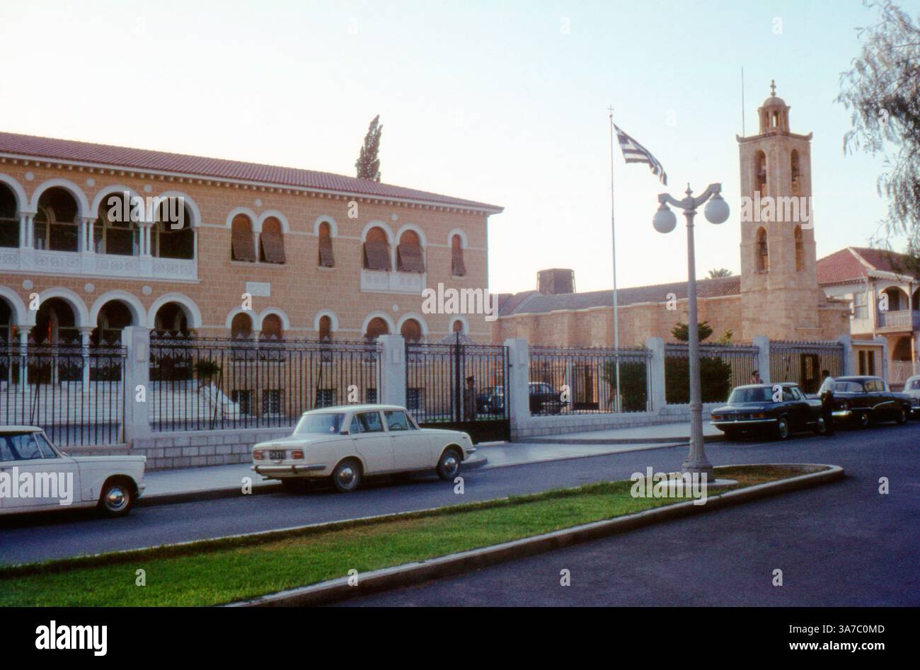 This original 35mm slide photo from the 1970s or 1980s shows the ...