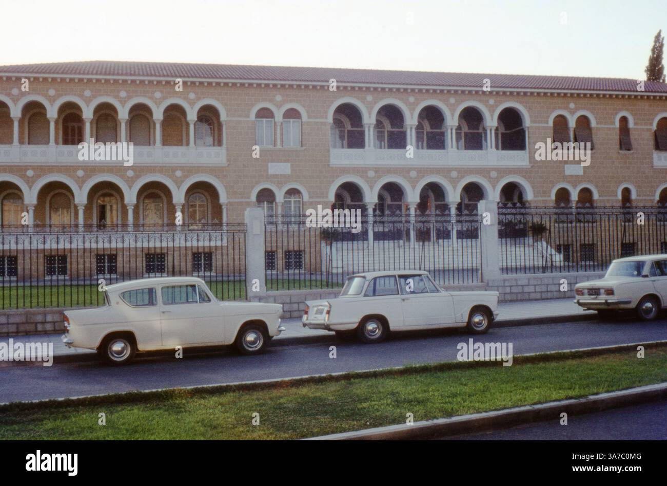 This original 35mm slide photo from the 1970s or 1980s shows the ...