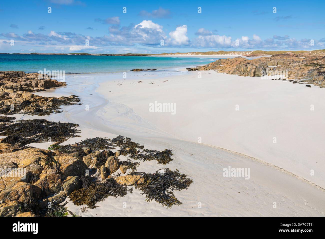 Triagh Thodrasdail beach, known as The Maze, Isle of Tiree, Inner ...