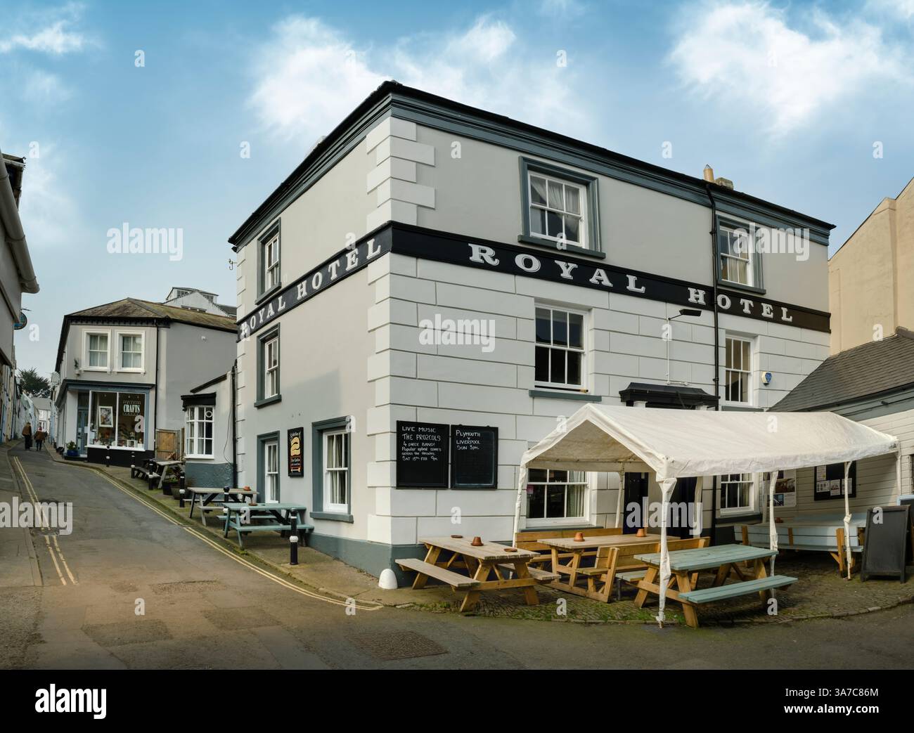 Appledore, North Devon - The Royal Hotel, known locally as 'The Royal ...