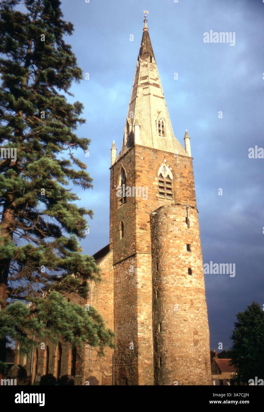 Photographed in October 1969, this image shows the Church of All Saints ...