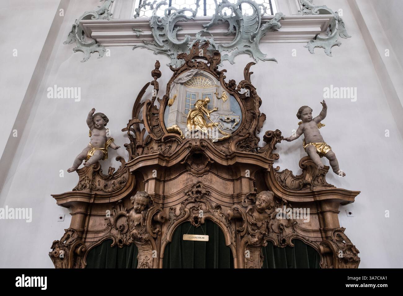 Abbey St Gall, library, St Gallen, Switzerland, Europe Stock Photo - Alamy