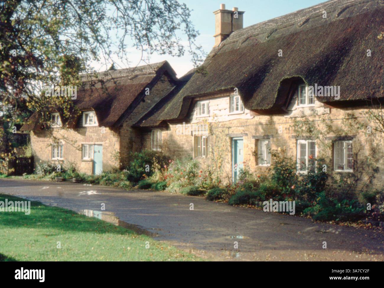 Puddled lane hi-res stock photography and images - Alamy