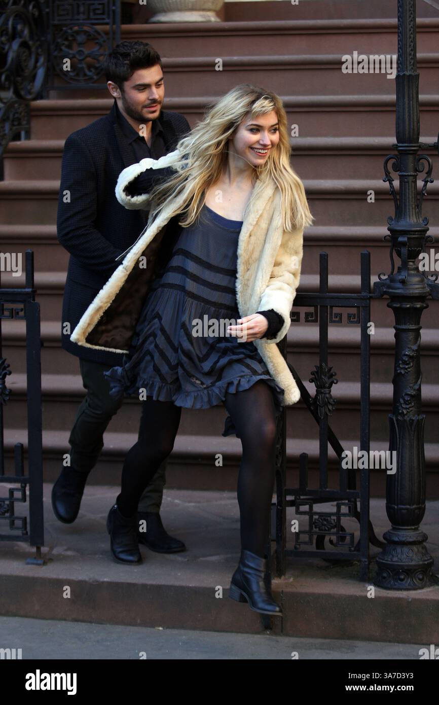 Jan. 8, 2013 - New York City, NY, USA - Actors Imogen Poots and Zac ...