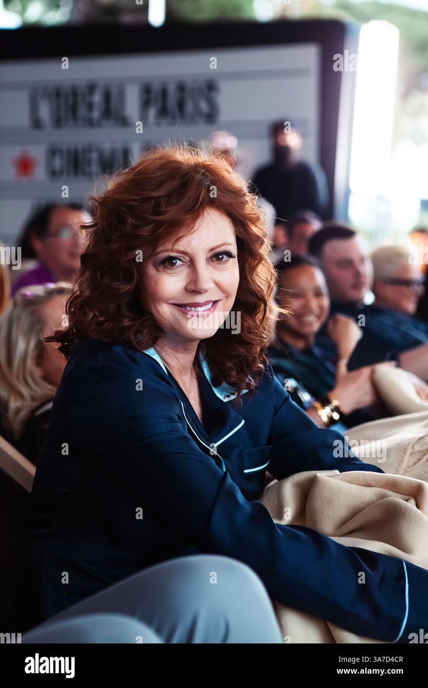 Hollywood-Star Susan Sarandon at a screening of her film Thelma ...